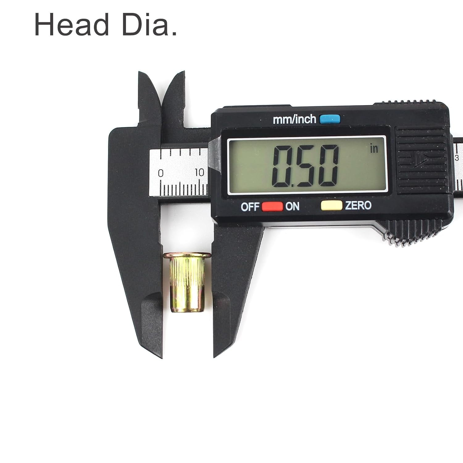 UKLL-100PCS M6 Rivet Nut - Rivet Nuts, Premium M6 Threaded Inserts for ...