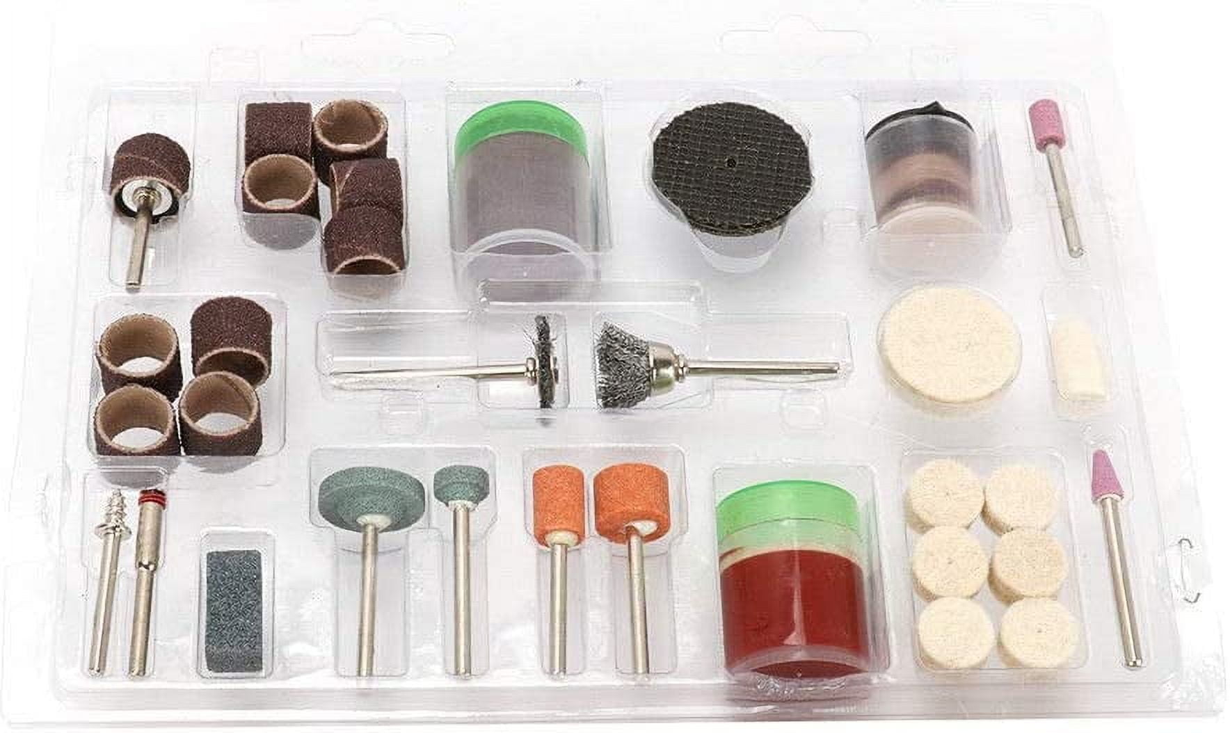 UKLL-105 Pieces Rotary Tool Accessories Kit, 1/8"(3.2mm) Shanks Cutting ...
