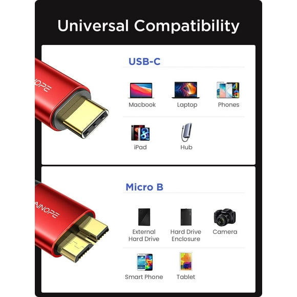 Seagate External Hard Drive Cord