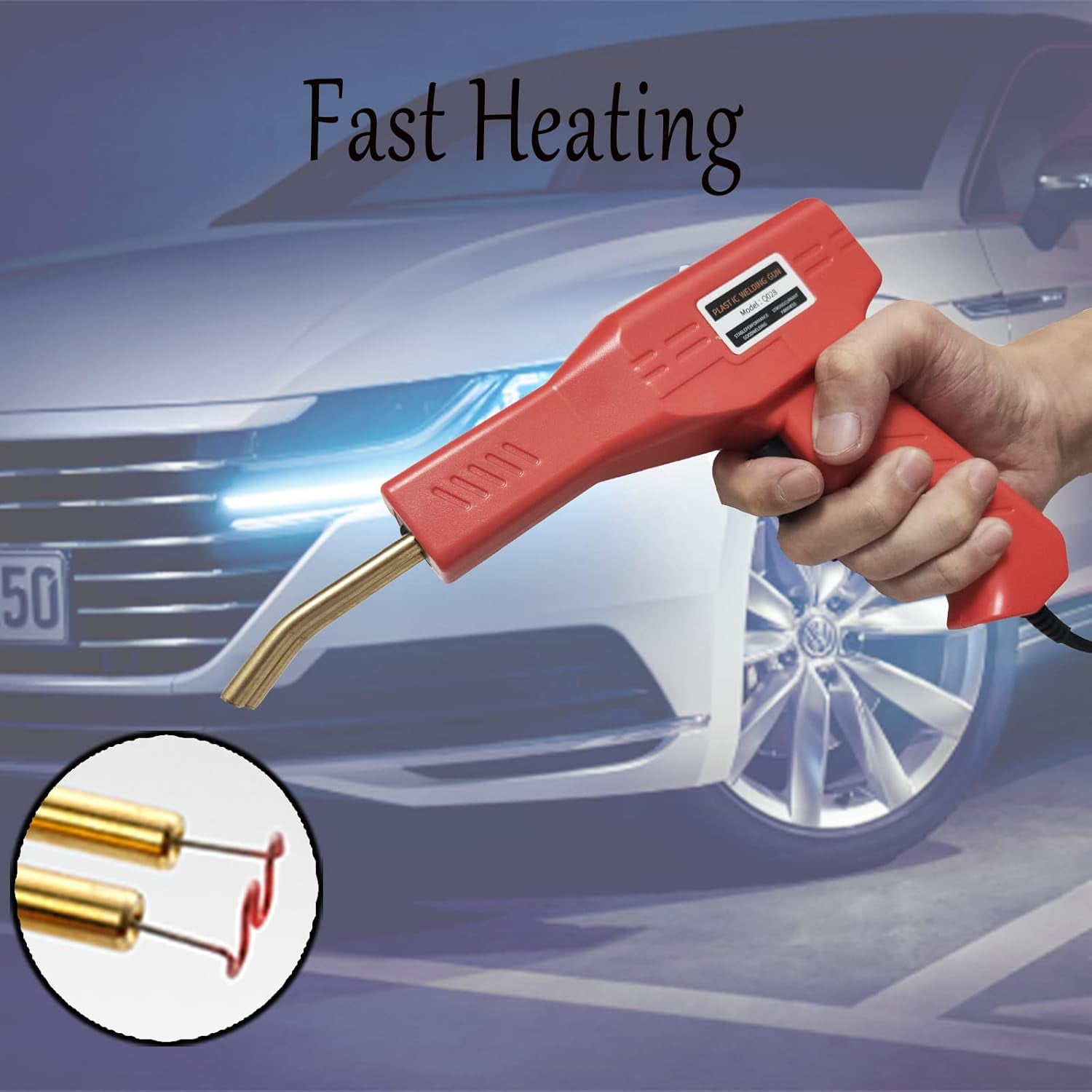UKLL-110V Plastic Welding Machine 50w Car Bumper Repair Welding Tool ...