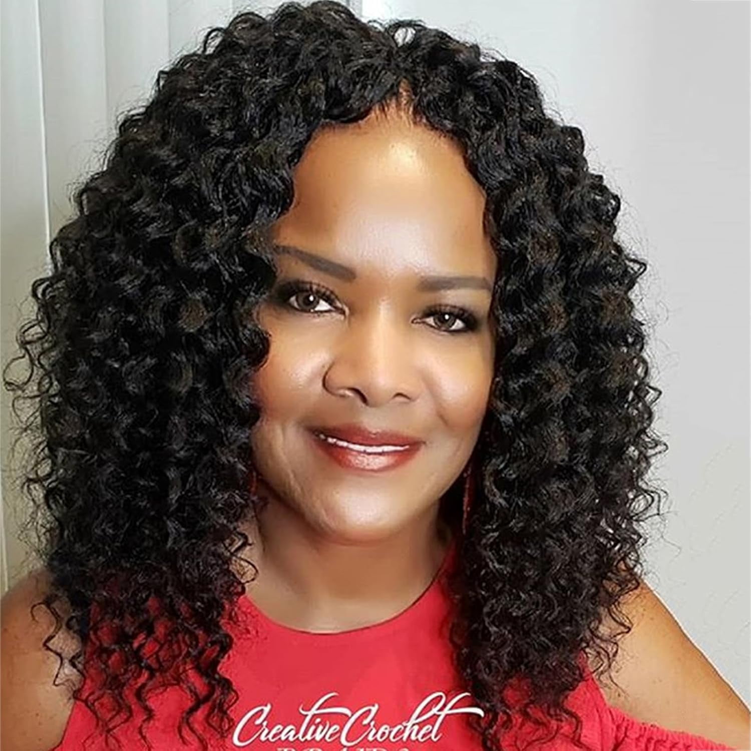 UKLL-12Inch Jamaican Bounce Crochet Hair 3 Packs 2X Ringlet Wand Curl Crochet Hair Synthetic ...