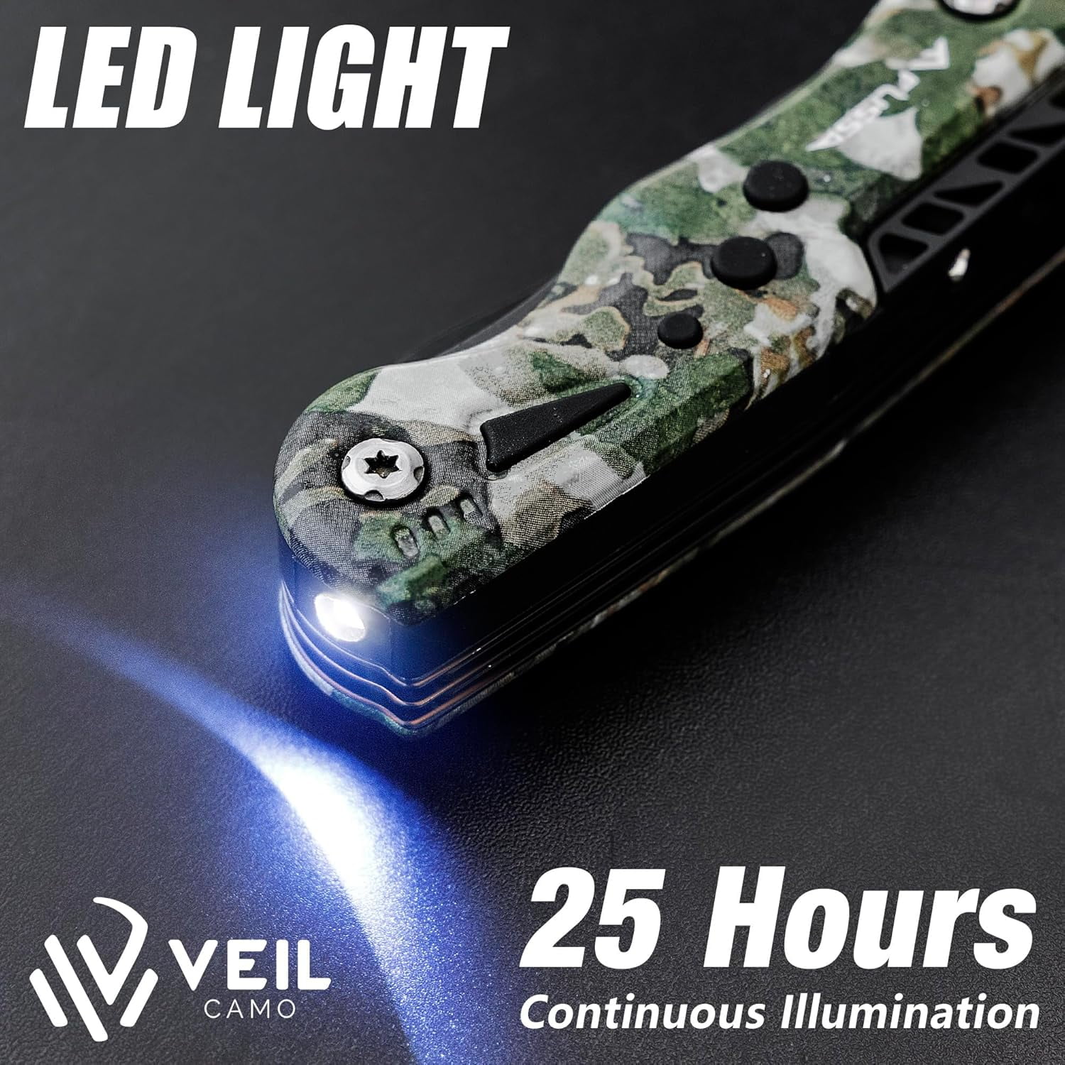 UKLL-13-in-1 Multi Tool Wrench, Stainless Steel Camo Multitool ...