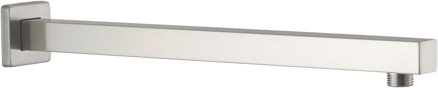UKLL-16 Inches Straight Extended Shower Arm With Flange, Rain Shower ...