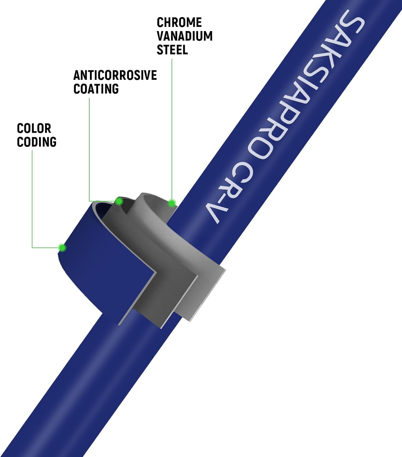 UKLL-19-Piece Metric & SAE Hex Key Set with Ball End & T Handle - Extra ...