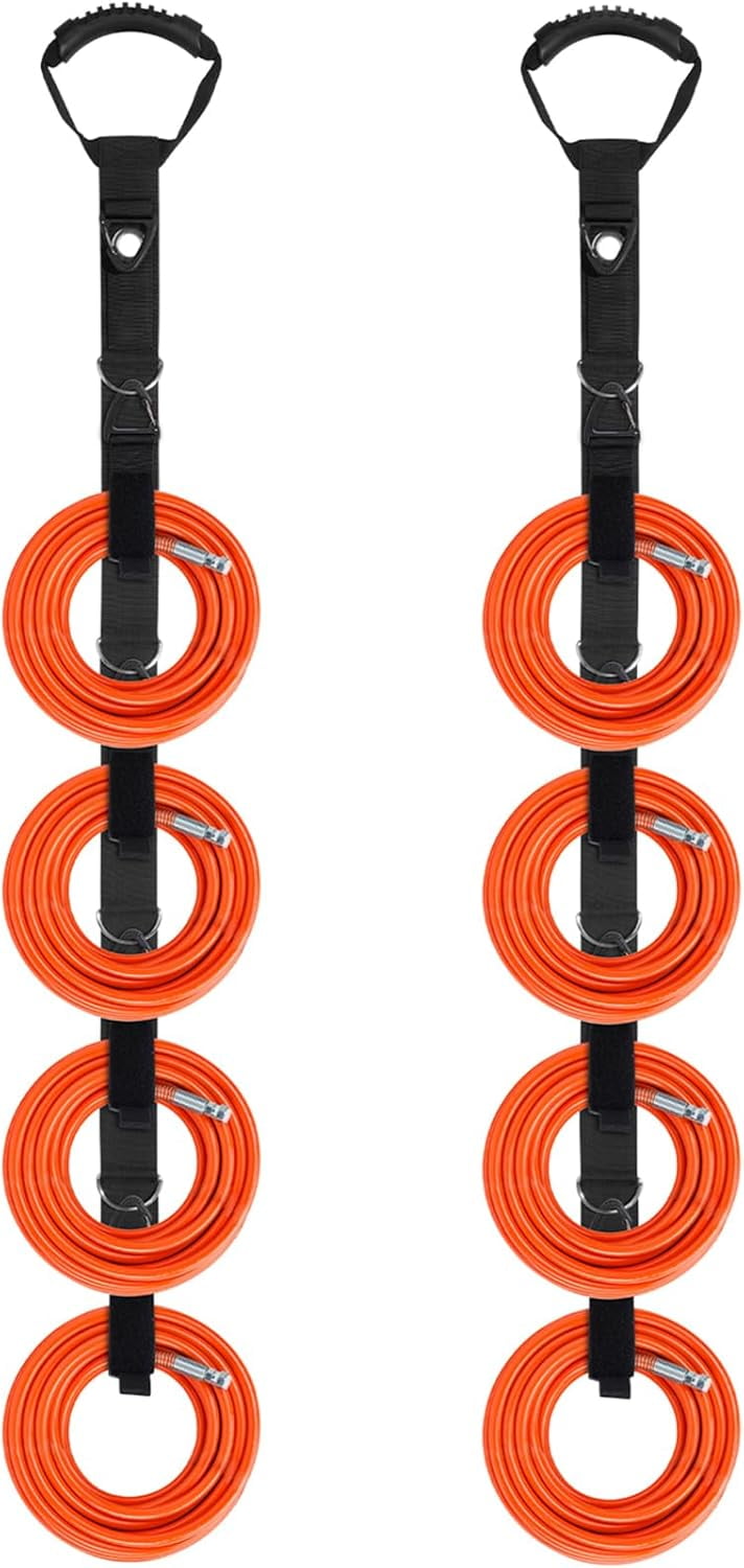 UKLL-2 Pack Extension Cord Organizers, Wall-Mounted Storage System with ...