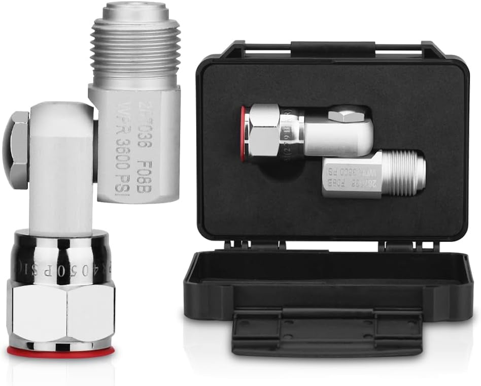 UKLL-2 Piece Airless Paint Spray Gun Swivel Joint Set, 287036 7/8 Inch ...