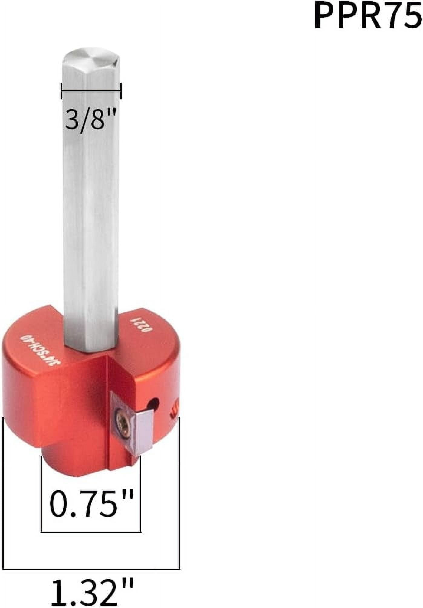 UKLL-2 Wings PVC Pipe Reamer, Plastic PVC Pipe Fitting Saver Kit Fit ...