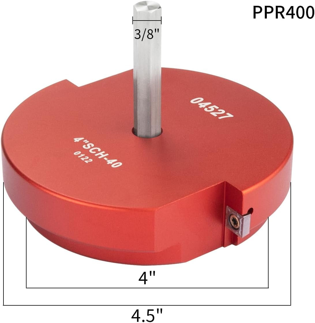 UKLL-2 Wings PVC Pipe Reamer, Plastic PVC Pipe Fitting Saver Kit Fit ...