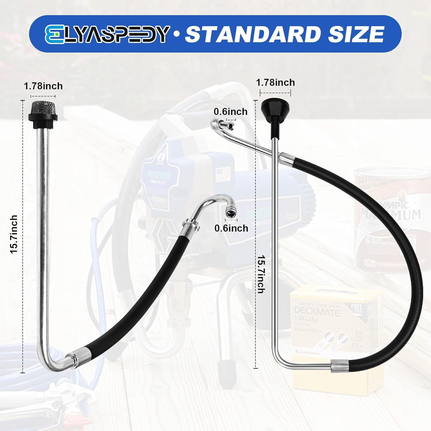 UKLL-2025 New Stainless Steel Suction Hose And Reflux Line Sets ...