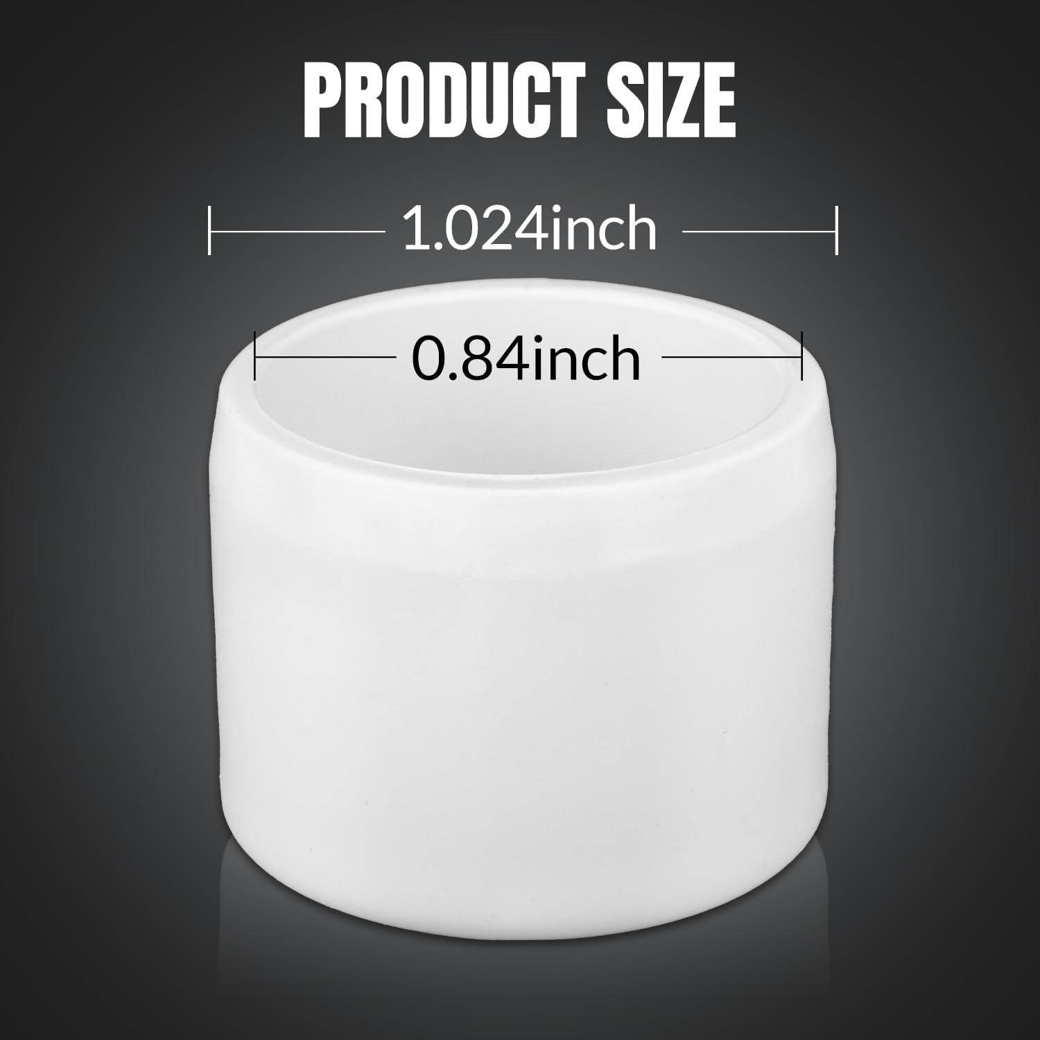 UKLL-20Packs 1/2" PVC Pipe End Cap Plug Adapter Pipe FittingSchedule ...