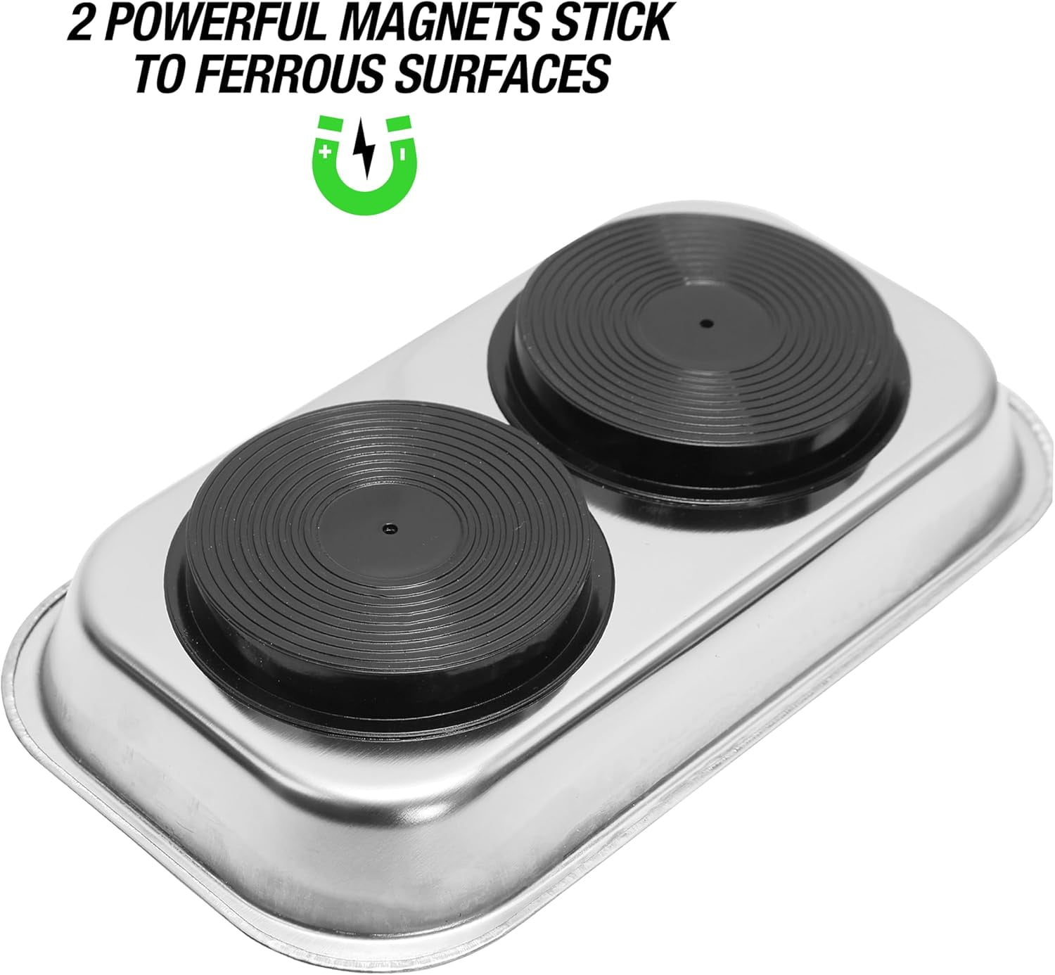 UKLL-25117C 5 Inch x 9 Inch Rectangular Magnetic Tray, Magnet Tool ...