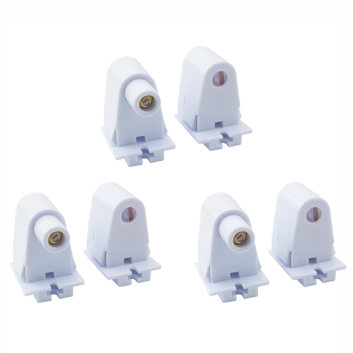 UKLL-3 Pairs FA8 Base Lampholder Connector Plastic Lighting Accessories ...