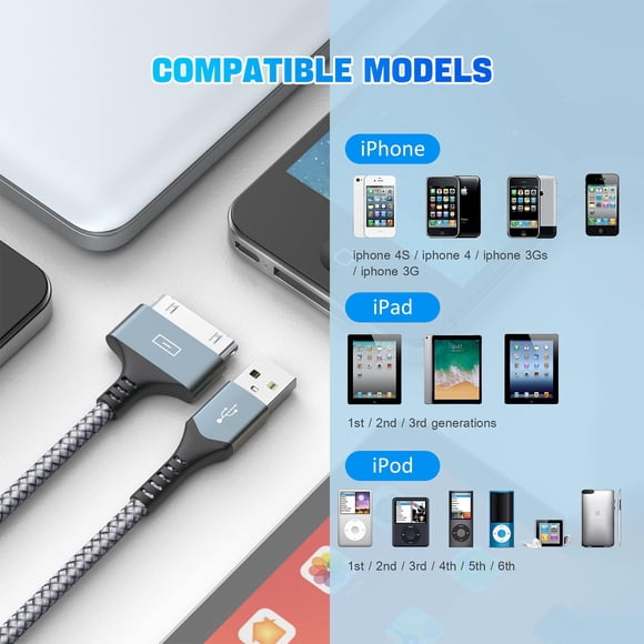 30 Pin Charging Cables