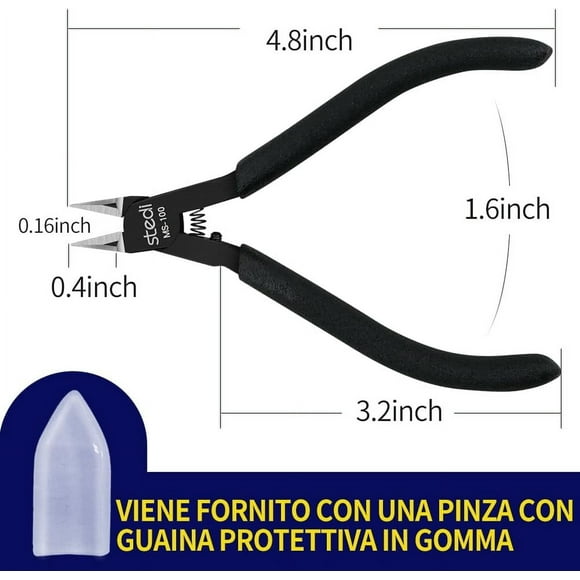 Plastic Model Nippers for Hobbyists and DIY Home Improvement Tools