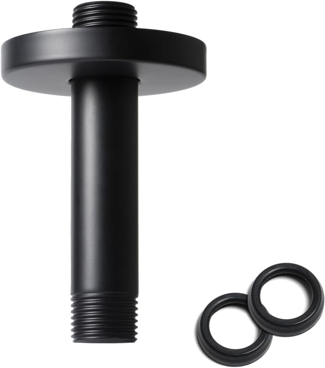 UKLL-4 Inch Shower Arm with Flange, Ceiling Mounted Shower Head ...