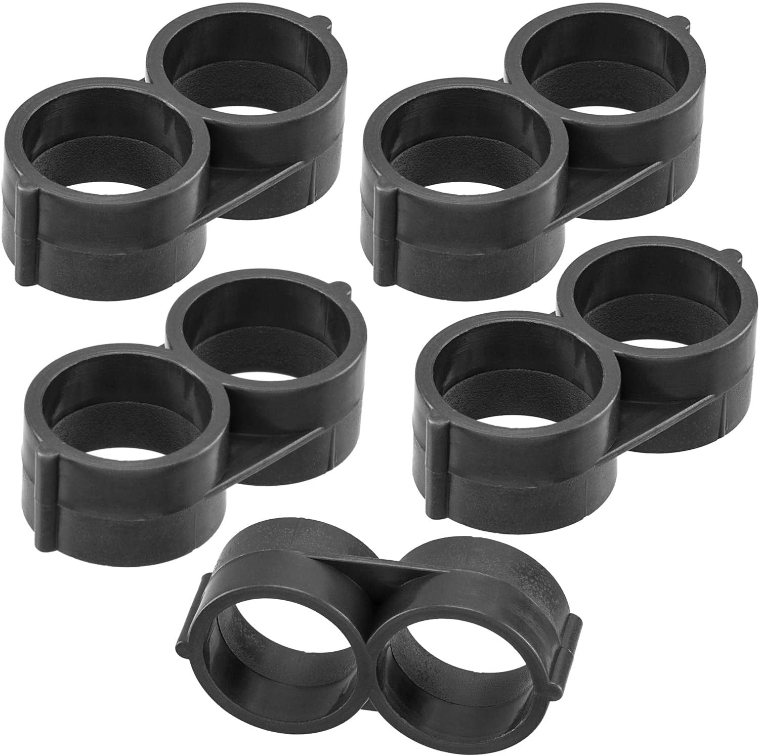 UKLL-5 Pack Drip Irrigation Fittings, Drip Tubing End Closure Fits 1/2 ...