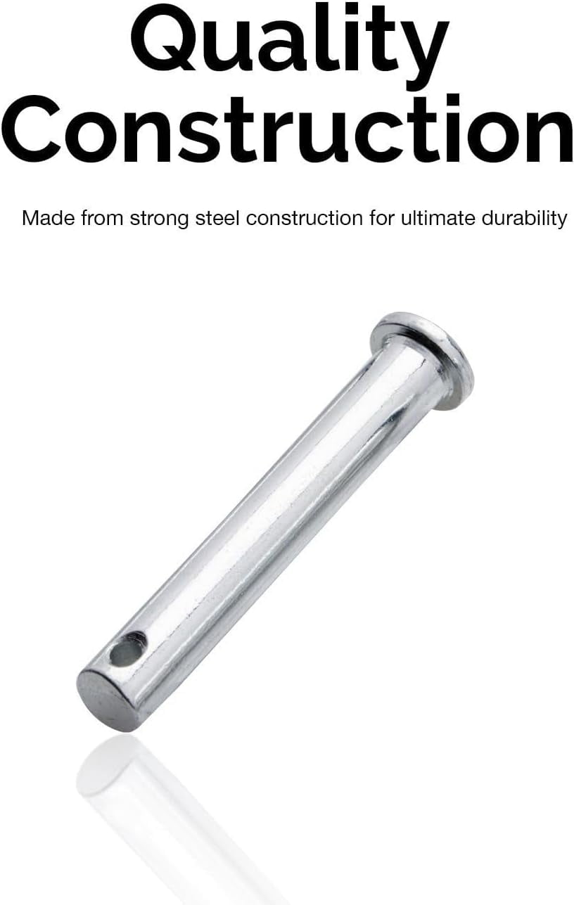 UKLL-50414A 60 Piece Clevis Pins Assortment Kit, Zinc Construction 3/32\u201d,1/8\u201d, and 5/ ...
