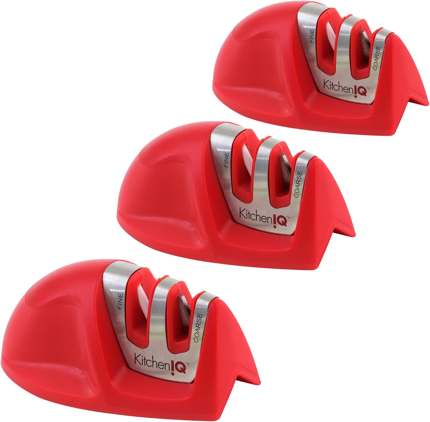 UKLL-51421 | Edge Grip 2-Stage Knife Sharpener | Red \u2013 3 Pack ...