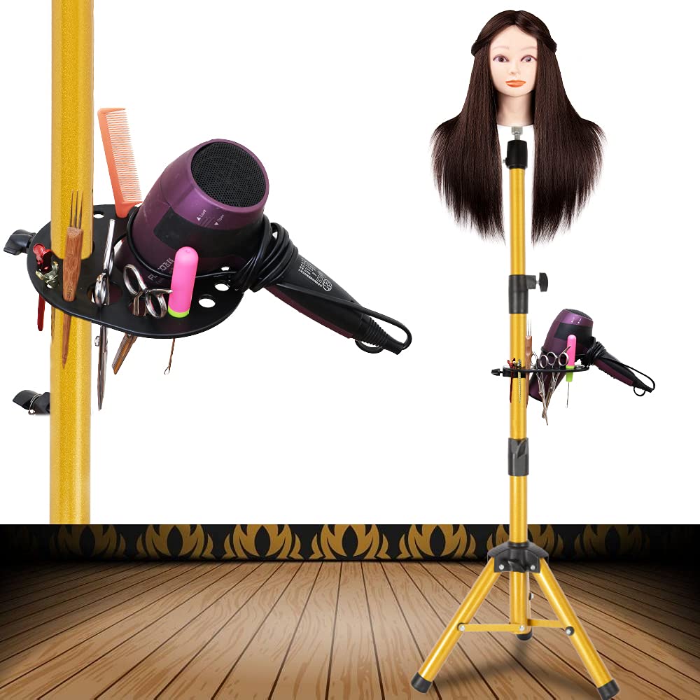 UKLL-55 Inch Wig Stand - Adjustable Mannequin Head Stand Tripod with ...