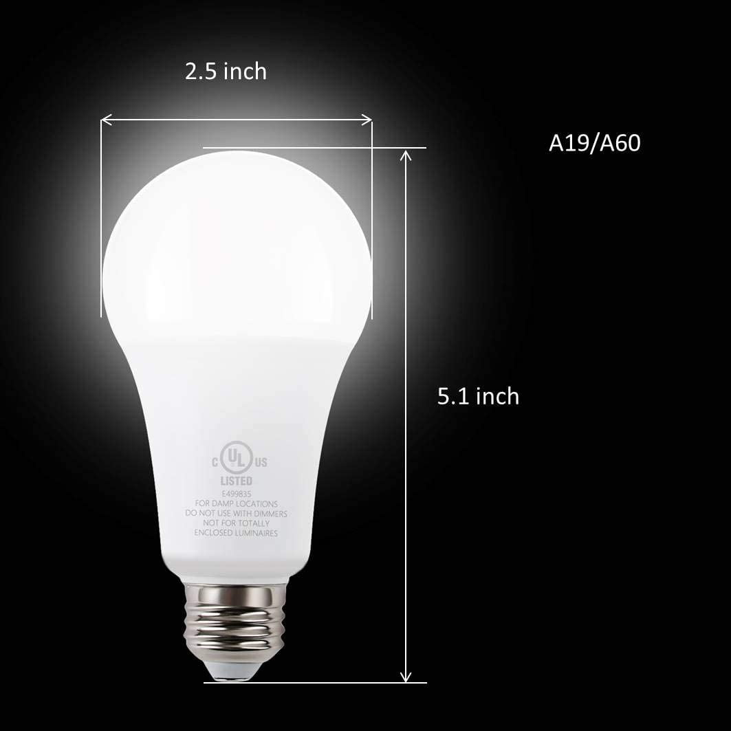 UKLL-5W Rechargeable Emergency LED Light Bulbs with Back Up Battery for ...