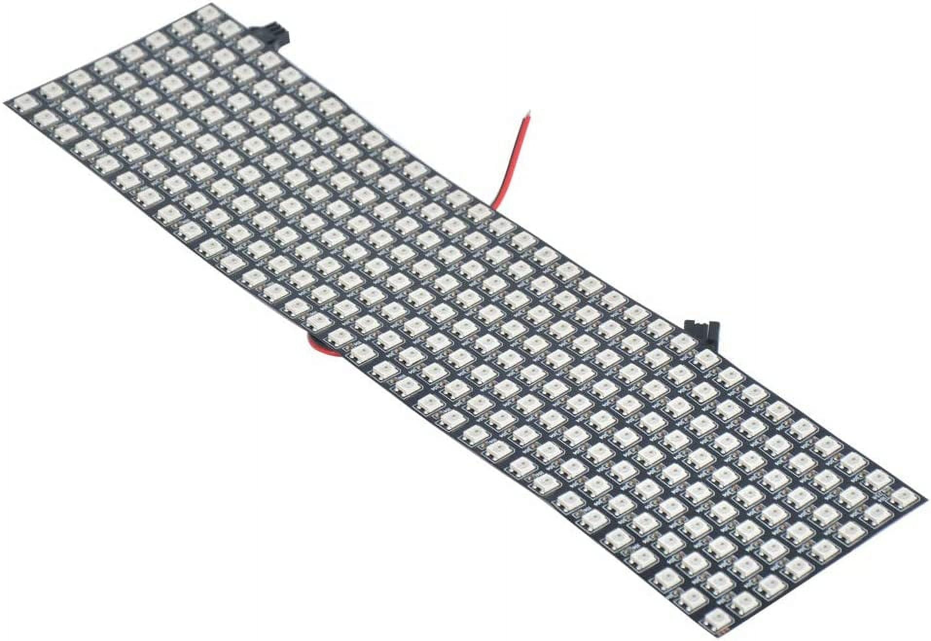 UKLL-8x32 LED Matrix 256 Pixels WS2812B Digital Flexible LED Panel ...