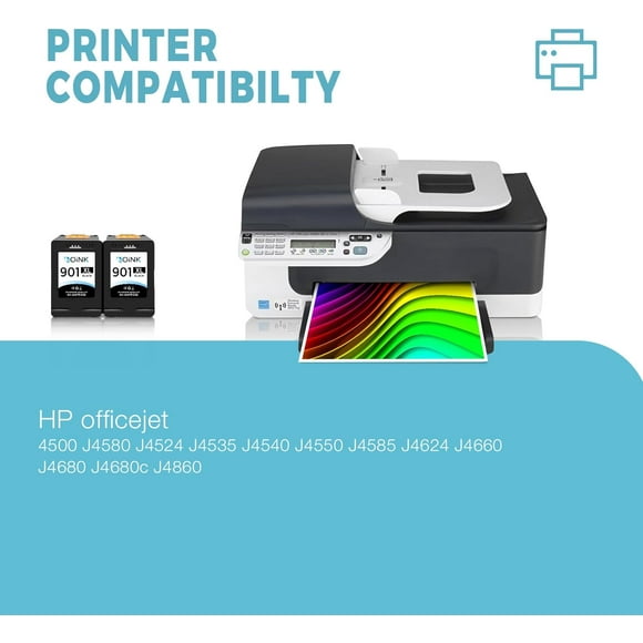HP 901 Ink Cartridges