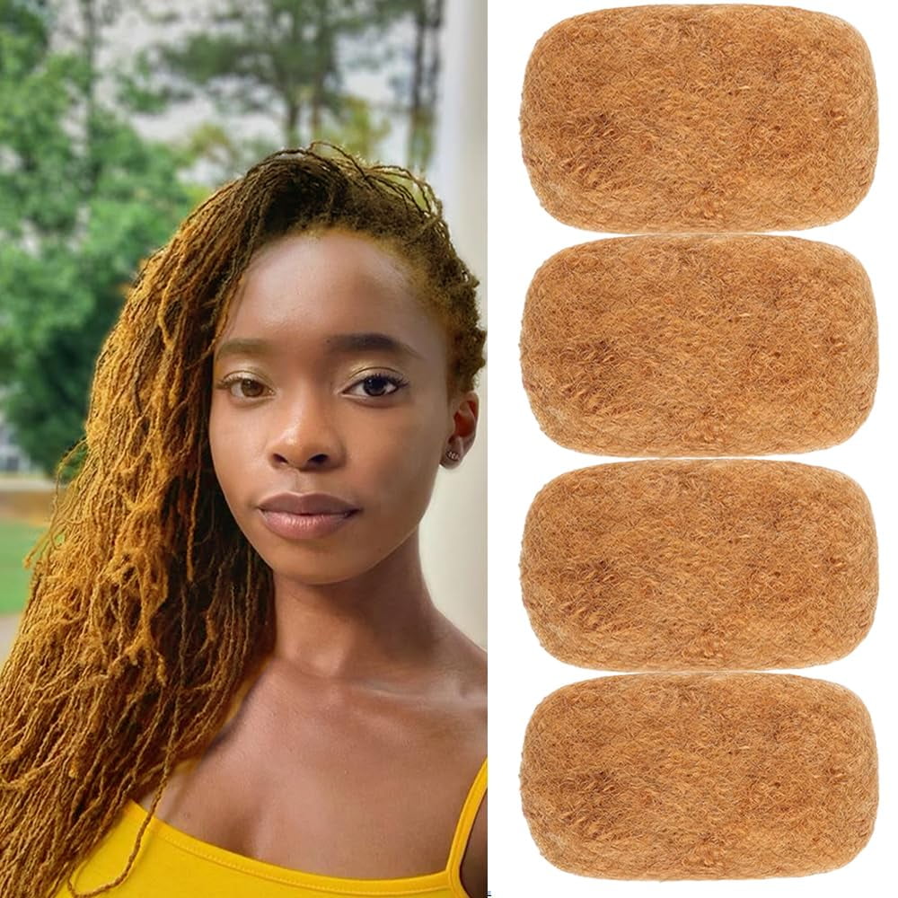 UKLL-Afro Kinky Bulk Hair For Dreadlock Extensions Repair Locs,Twist ...