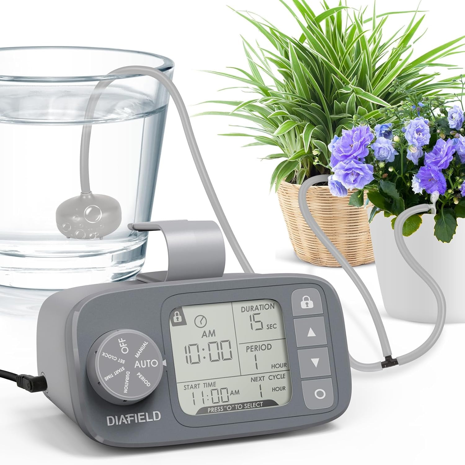 UKLL-Automatic Watering System for 15 Potted Plants, Indoor Watering ...