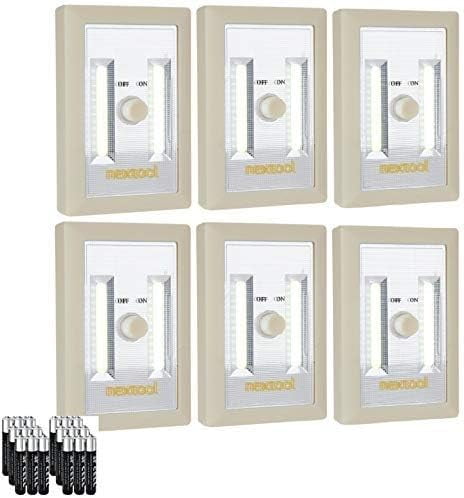 UKLL-Battery (Included) Operated Adjustable Brightness LED Night Lights ...