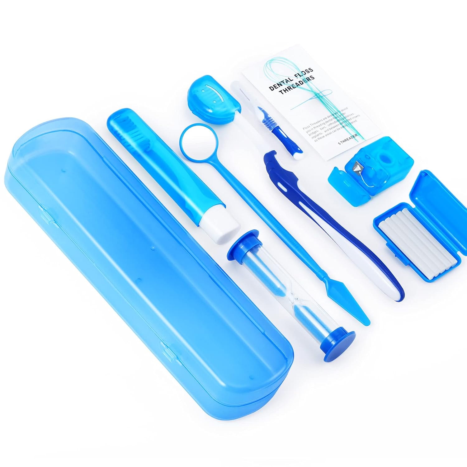 UKLL-Braces Kit Cleaning 8 Pack for Orthodontic, Portable Tooth ...