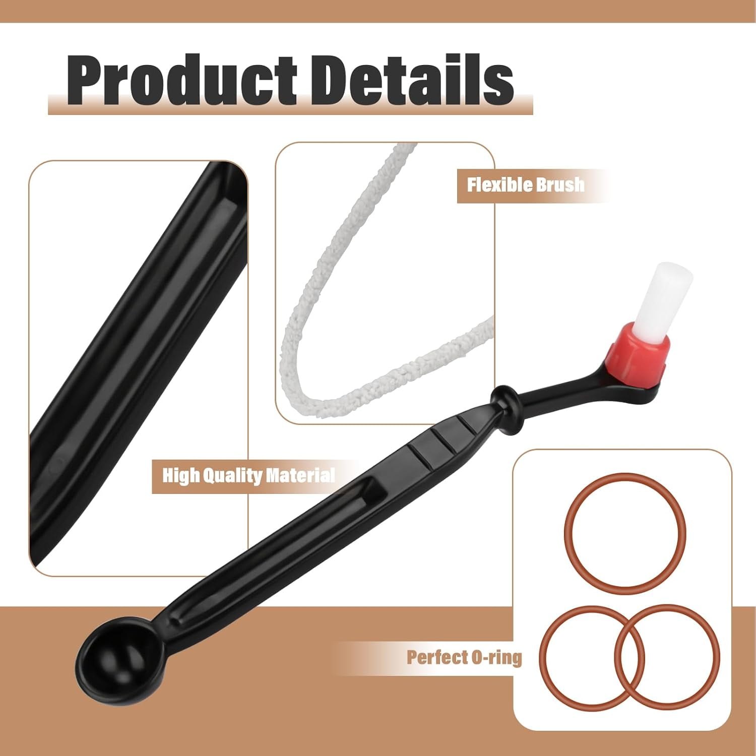 UKLL-Brew Group Maintenance Kit with Coffee Brush Spoon Cleaning Tool ...