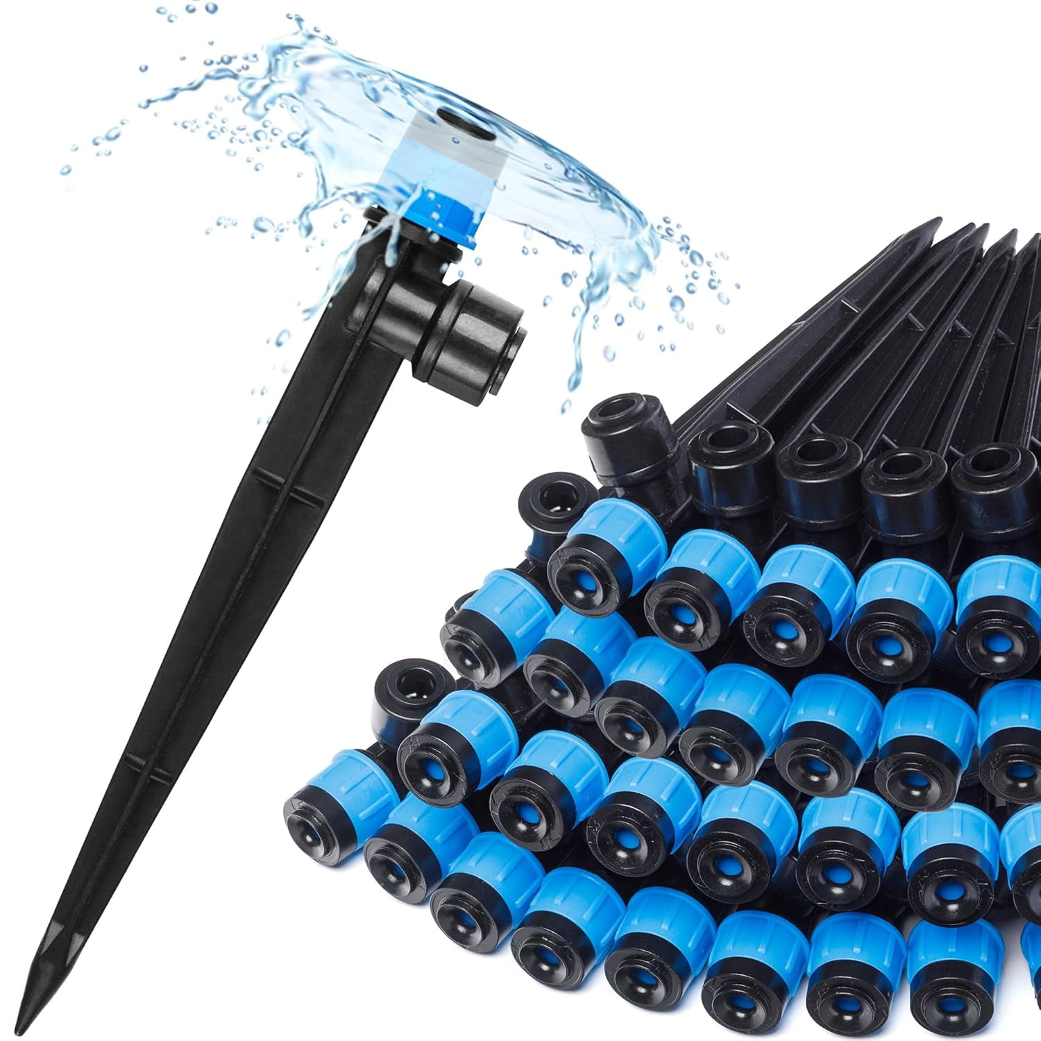 UKLL-Carpathen 30pcs Drip Irrigation Emitters - 1/4" Drip Irrigation ...