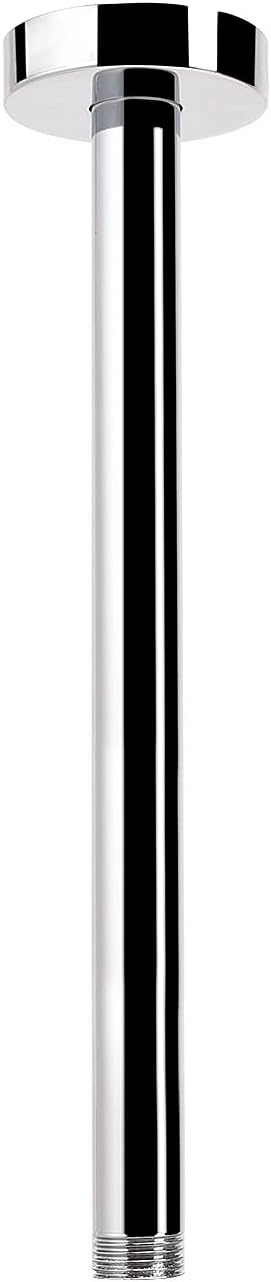 UKLL-Ceiling Mounted Shower Arm, Rain Shower Extension Arm with Flange ...