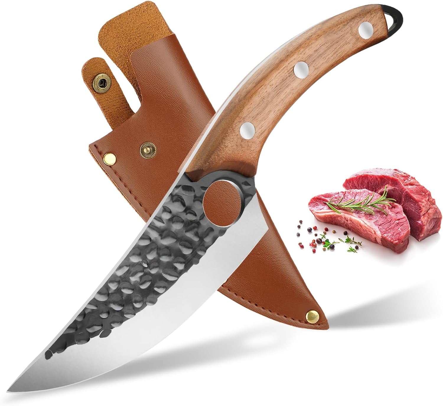 UKLL-Chef Knife,Ultra Sharp and Strong Japanese Chefs Knife, Hand ...