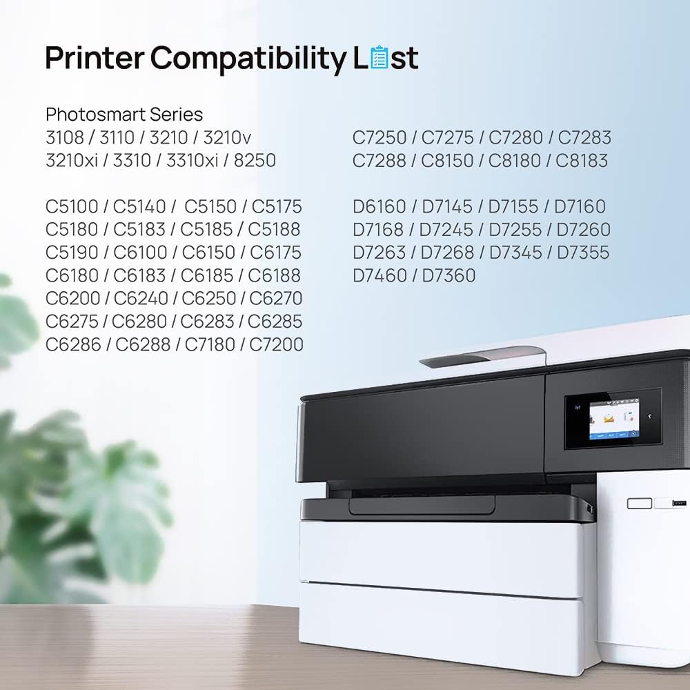 UKLL-Compatible Ink Cartridges Replacement for HP 02 for Photosmart ...
