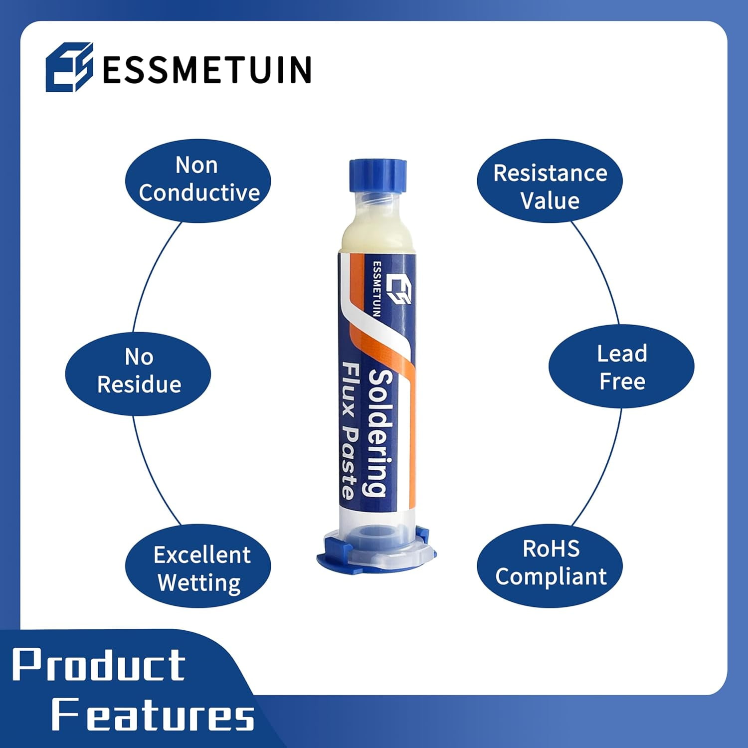 UKLL-Desoldering Wick and Soldering Flux Paste for Electronics Repair ...