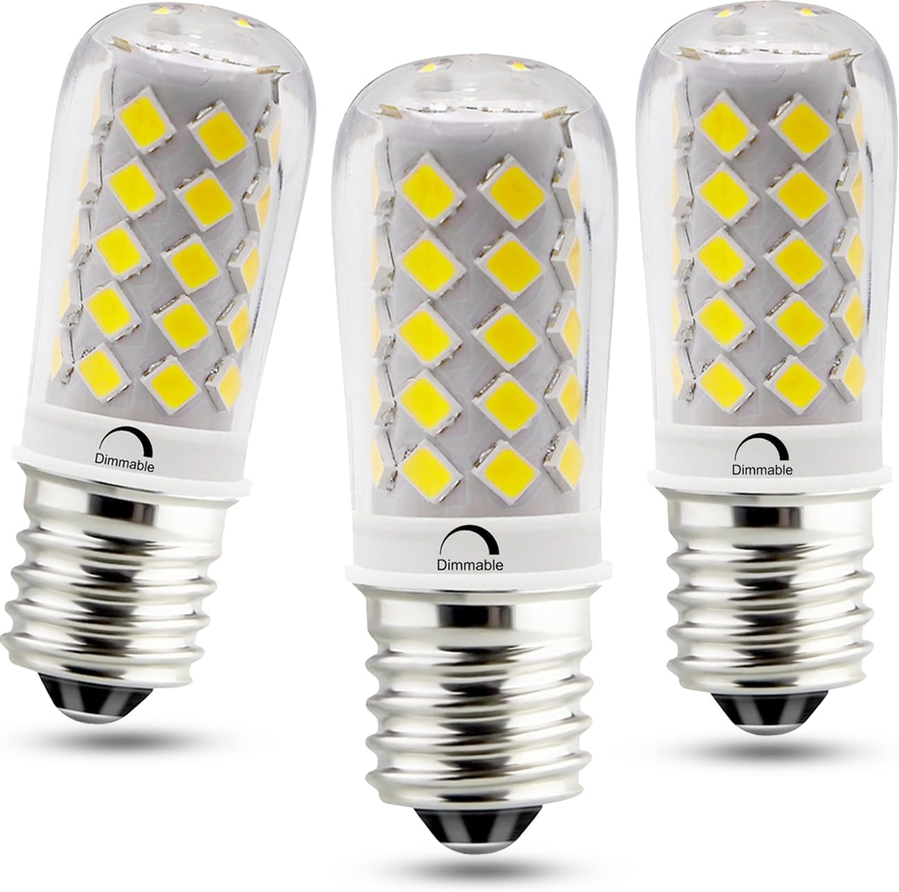 UKLL-Dimmable E17 LED Ceiling Fan Light Bulb 4W, 40W Halogen Equivalent ...