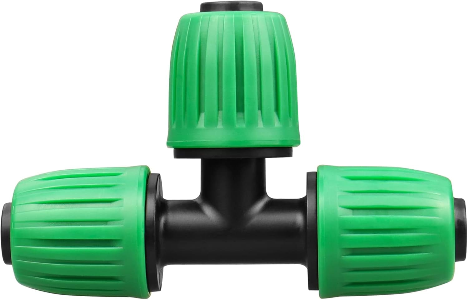 UKLL-Drip Irrigation 1/2 Inch Tee Fittings, 12 Pieces 1/2" Drip Line ...