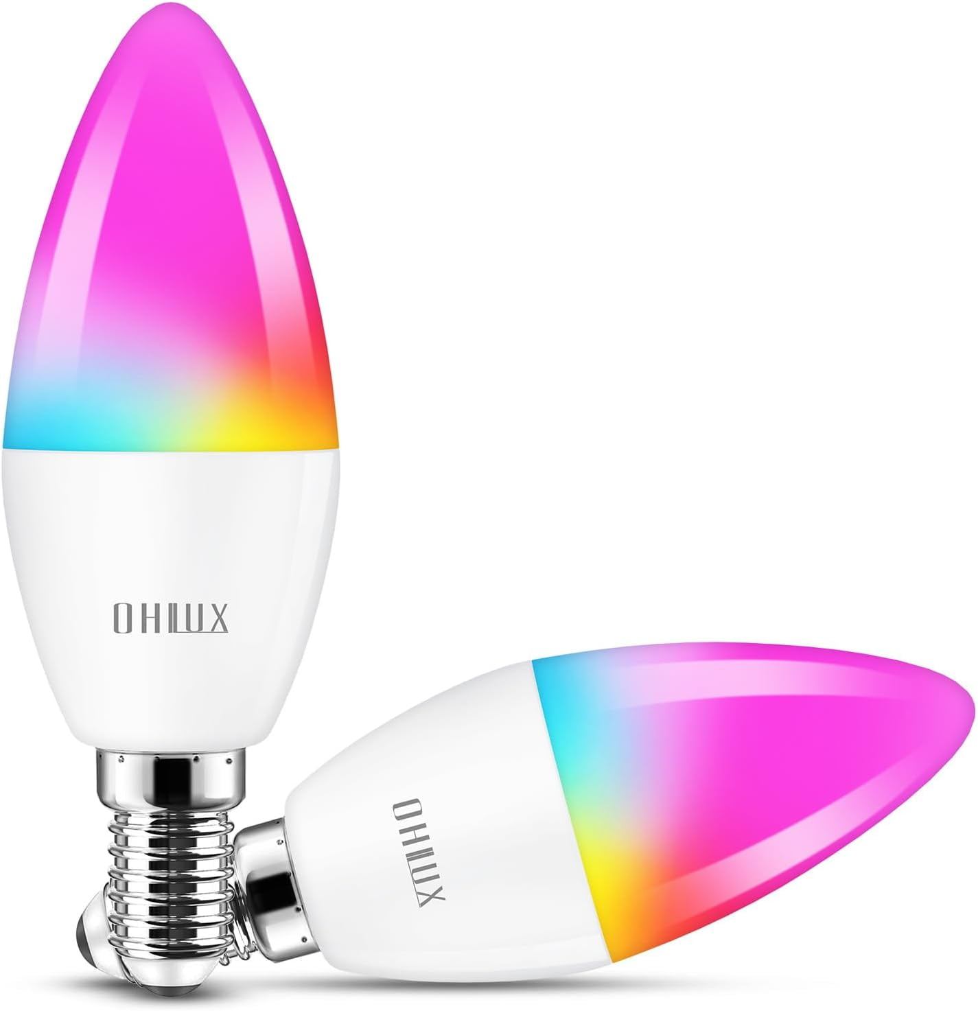 UKLL-E12 Led Bulb, Smart Candelabra Led Light Bulbs 4W 40 Watt ...