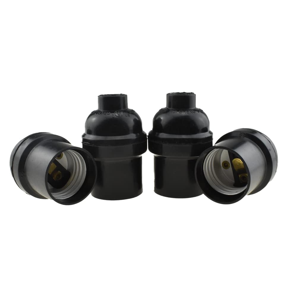 UKLL-E26 Lamp Socket Screw in Mount Light Socket Bulb Holder Fixture ...