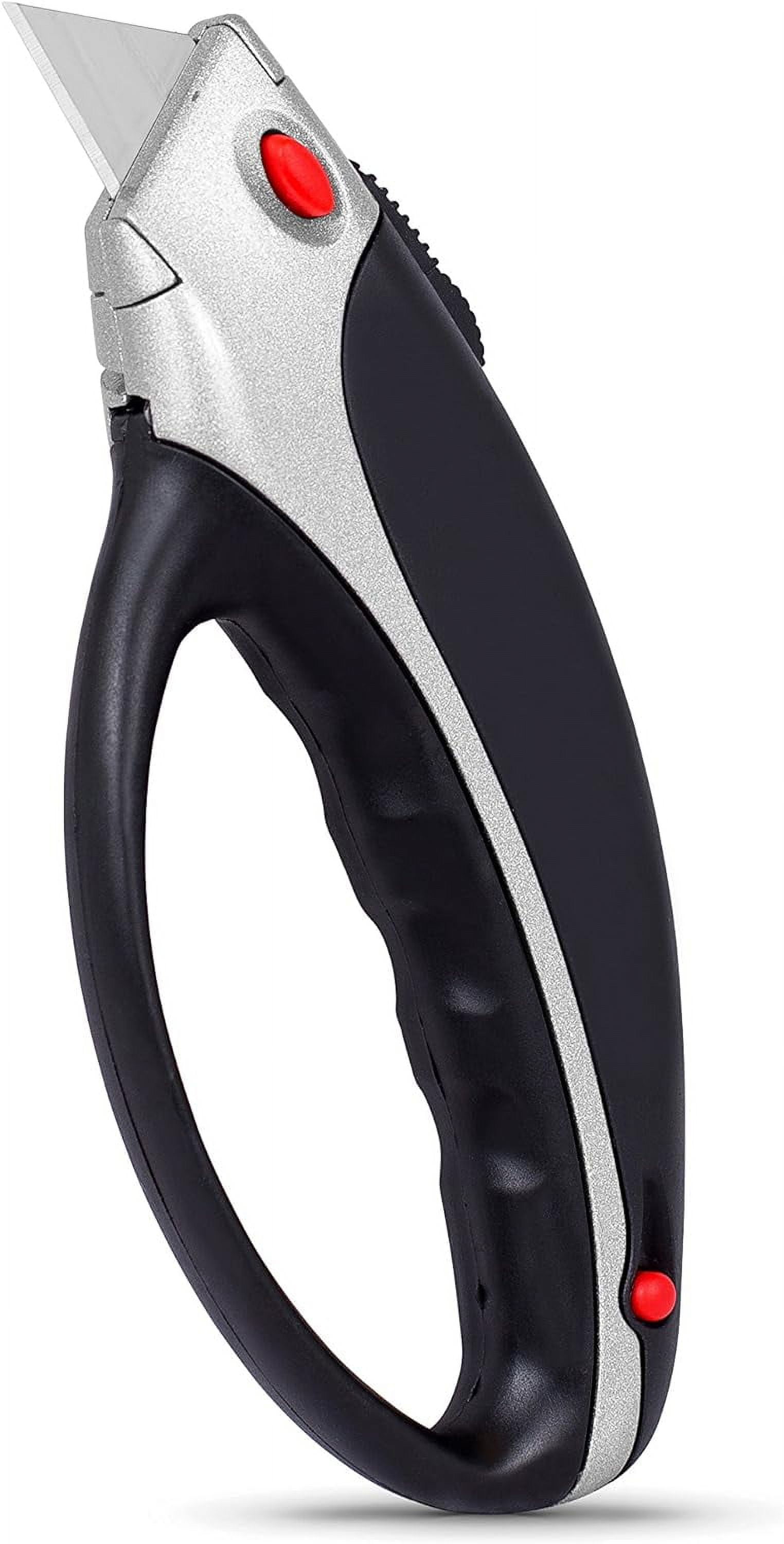 UKLL-Ergonomic Utility Knife with Non Slip Feature - Retractable Razor ...