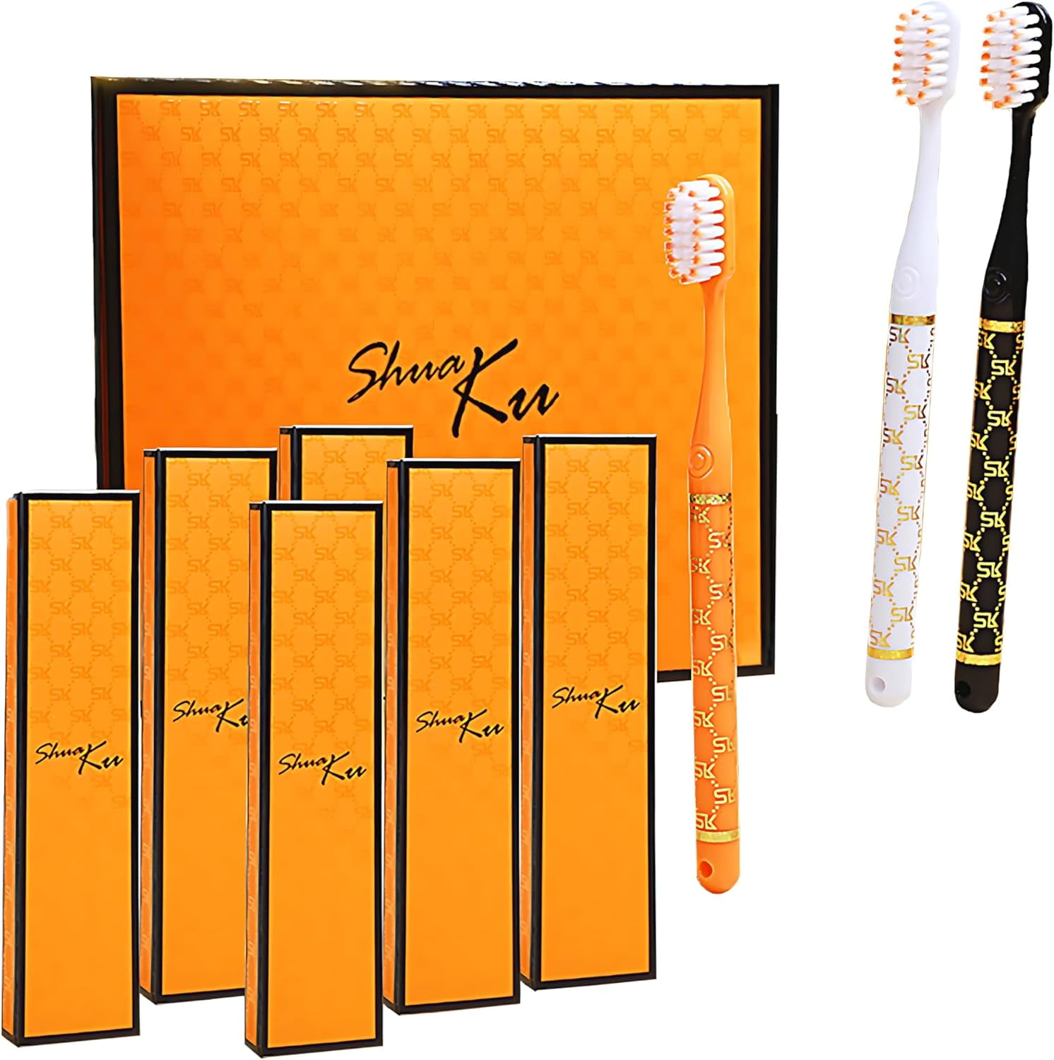 UKLL-Extra Soft Toothbrushes (Compact Size Head) Periodontist Design ...