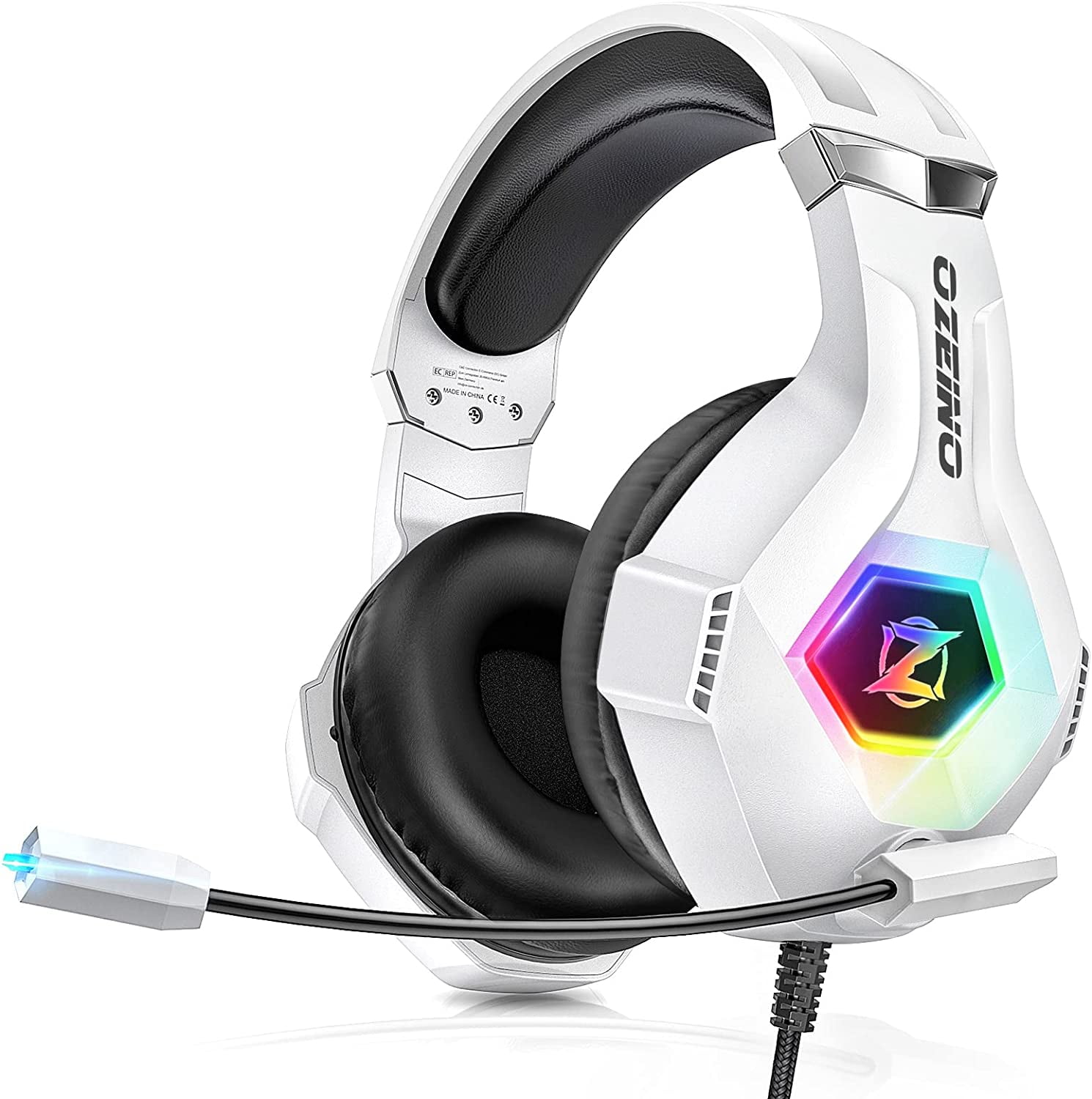 UKLL-Gaming Headset for PC, Ps4, Ps5, Xbox Headset with 7.1 Surround ...