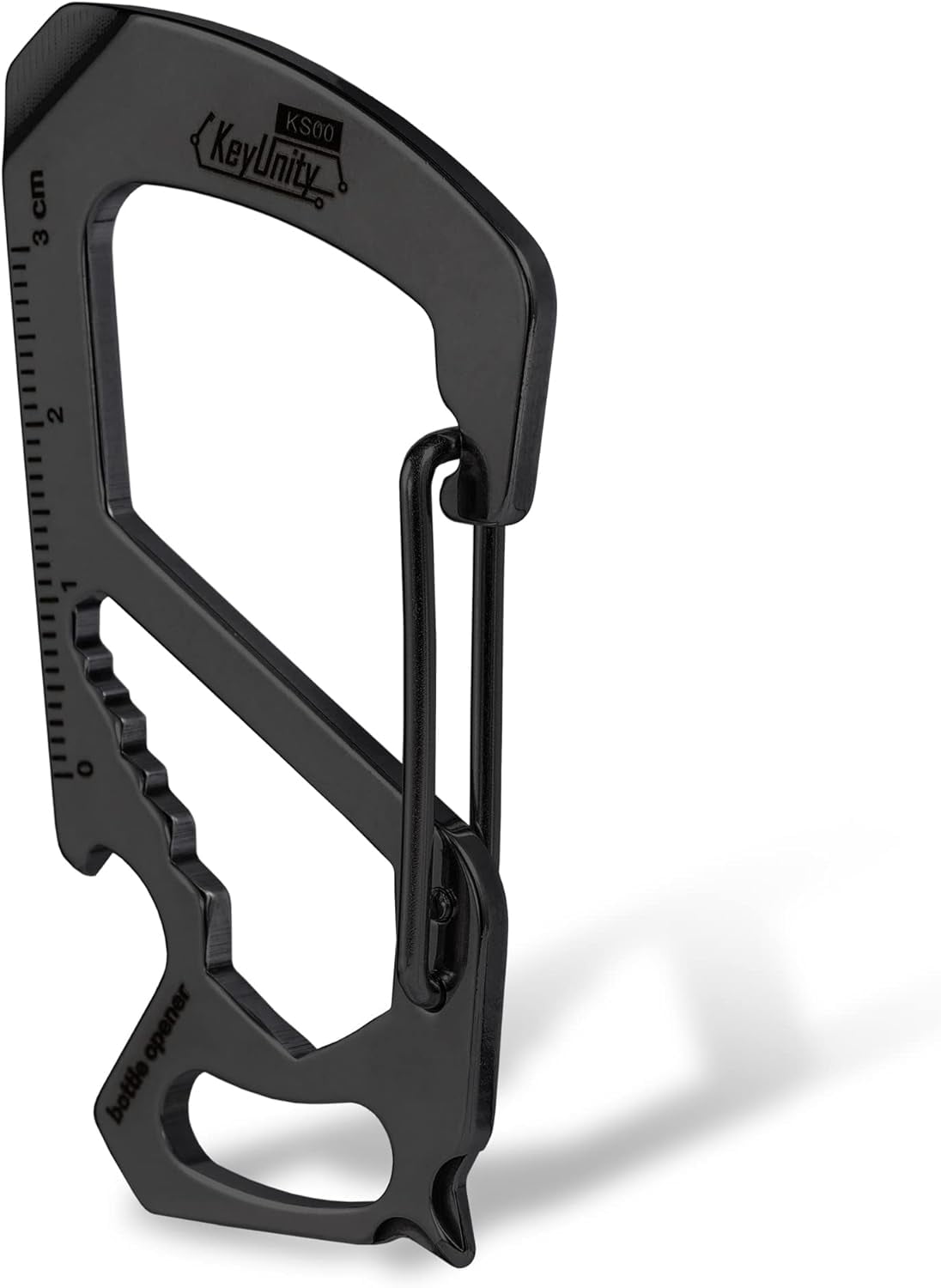 UKLL-KS00BK Carabiner Clip Multitool Stainless Steel 7 Tools in 1 ...