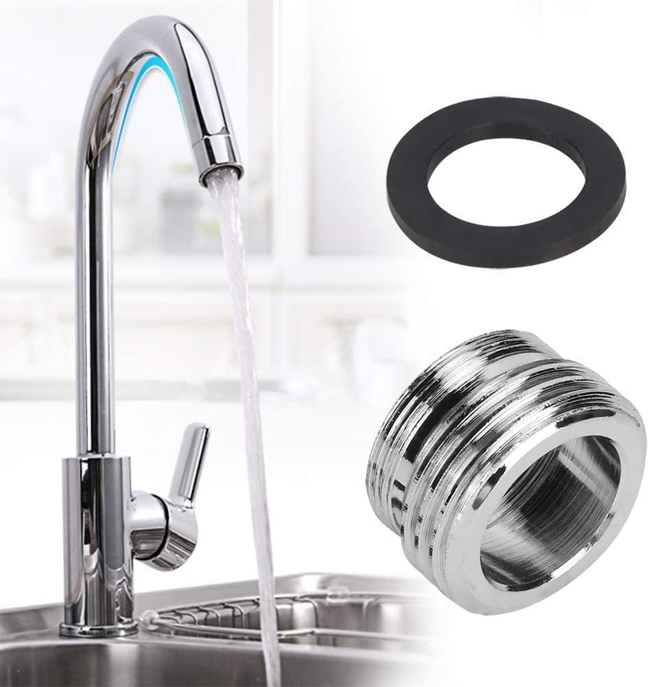 UKLL-Kitchen Faucet Adapter, Chrome Plated Brass Kitchen Sink Faucet ...