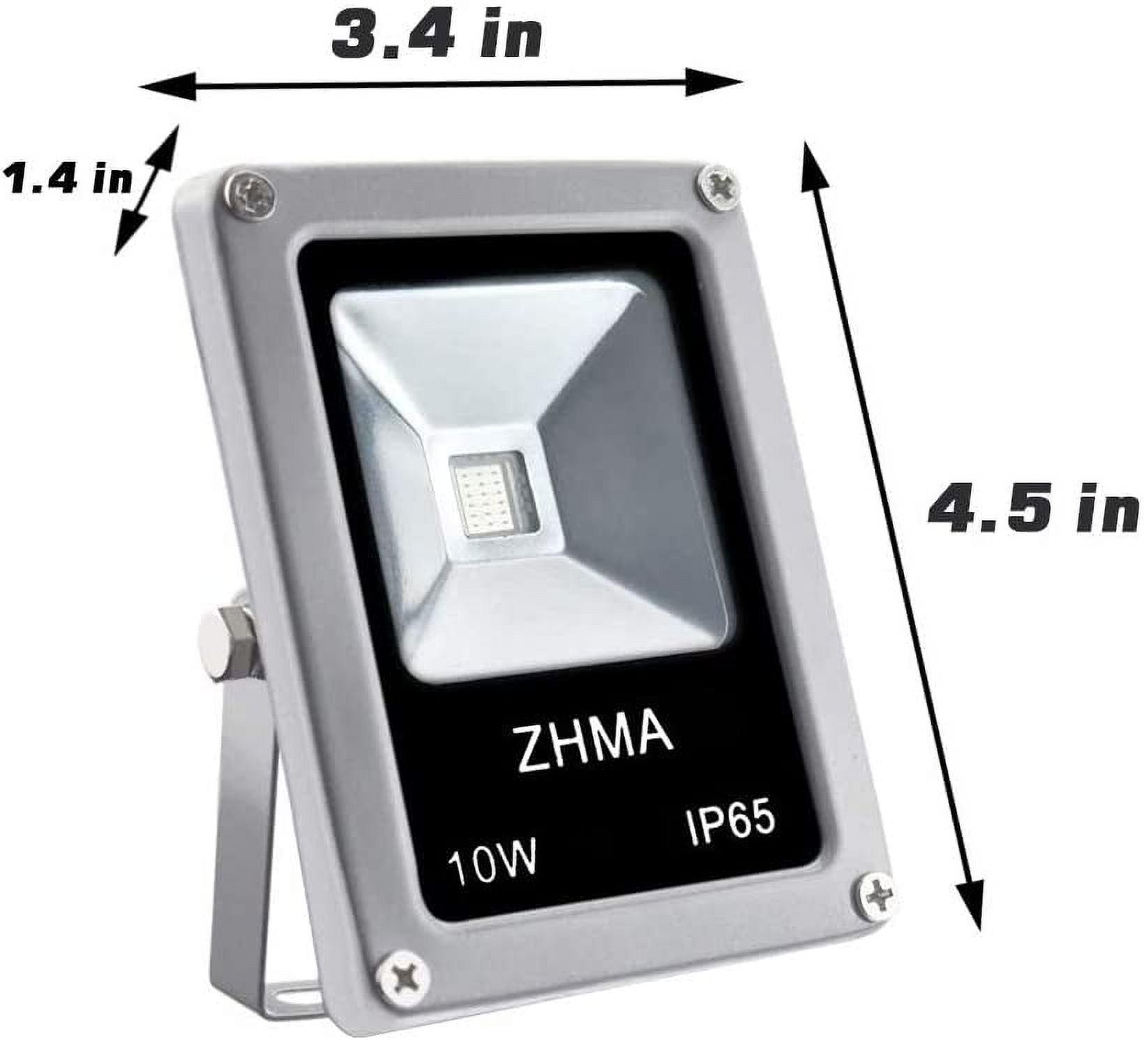 UKLL-LED Black Light, 10W 12v Blackight 2 Pack, 12v Black Light IP65 Waterproof for Glow in The ...