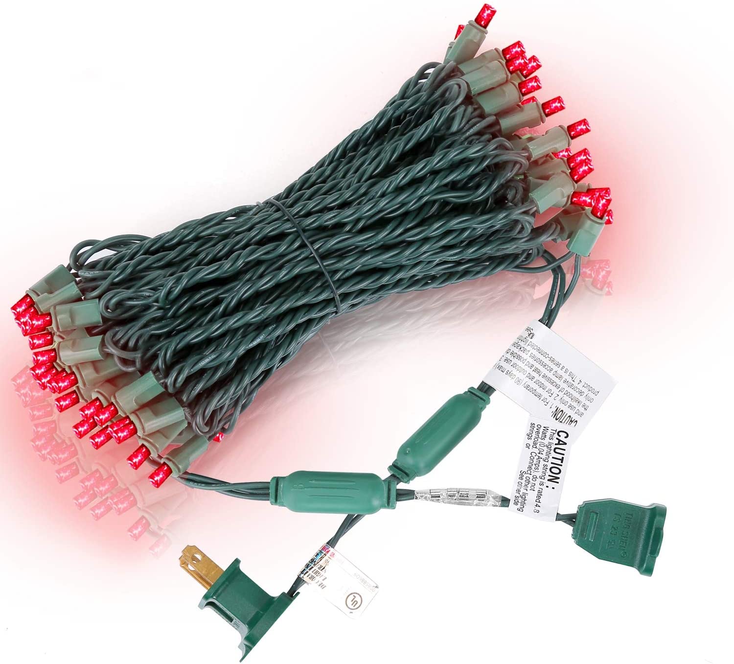 UKLL-LED Christmas Lights 50 Counts, LED Christmas Light Seamless for ...