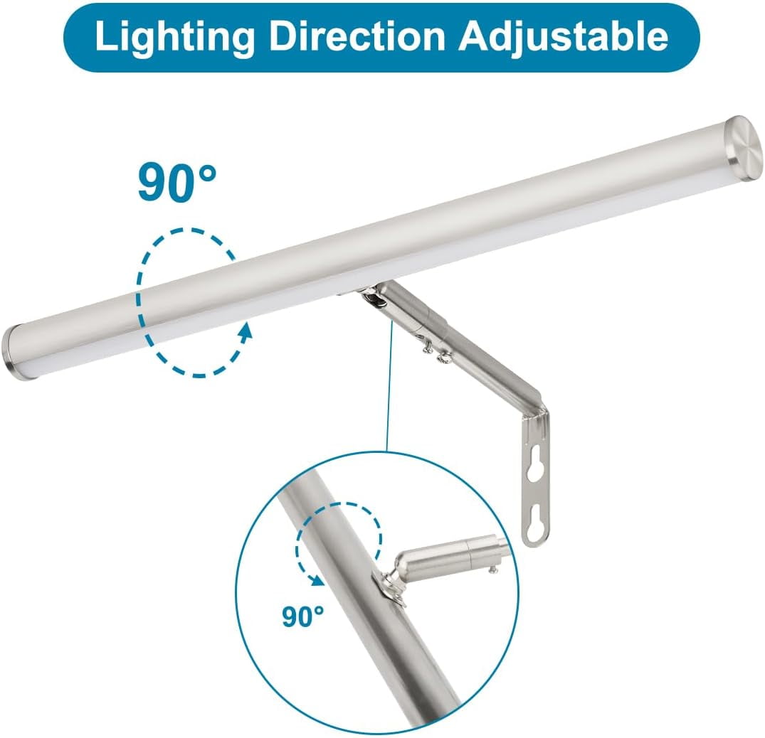 UKLL-LED Picture Lights for Paintings Plug in, 14 inch 4W Adjustable ...