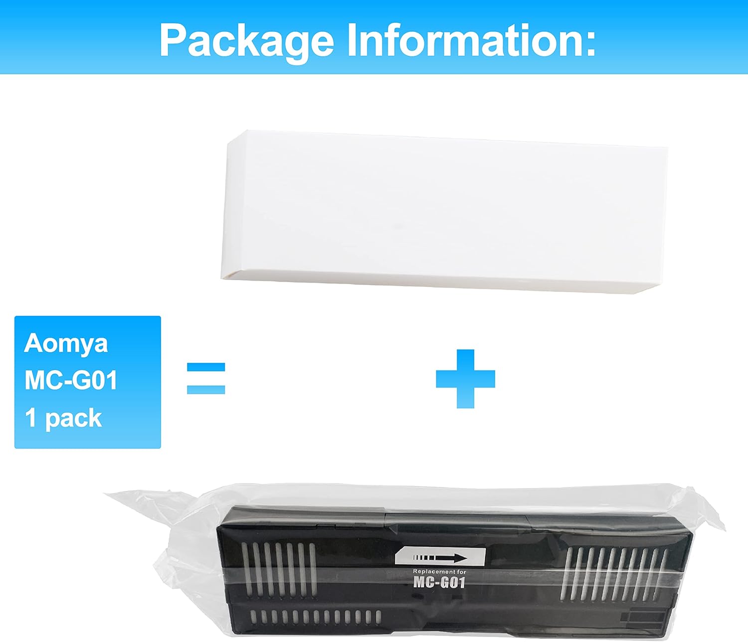 UKLL-MC-G01 Maintenance Cartridge Waste Ink Collector Unit 1 Pack ...