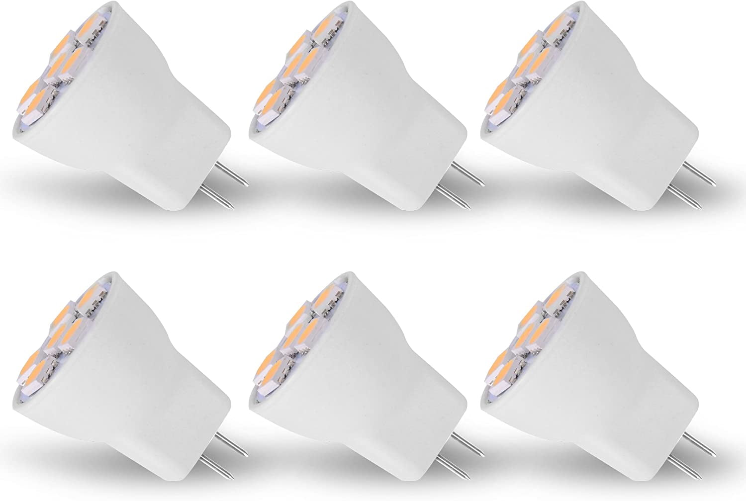 UKLL-MR8 Light Bulb LED Replacement for Mini Halogen Recessed Lamps 12 ...